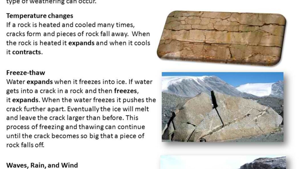 Weathering the Weather: How Climate Affects Rock Breakdown