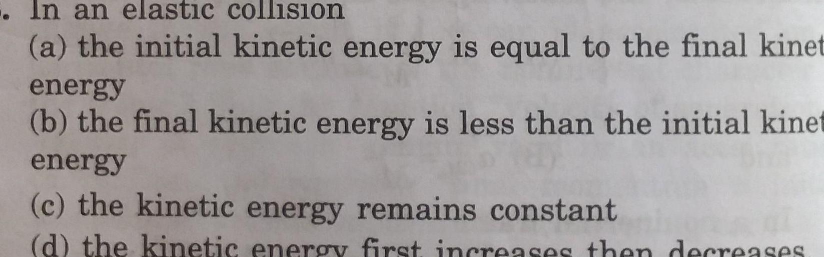 Do Perfectly Elastic Collisions Always Conserve Kinetic Energy?
