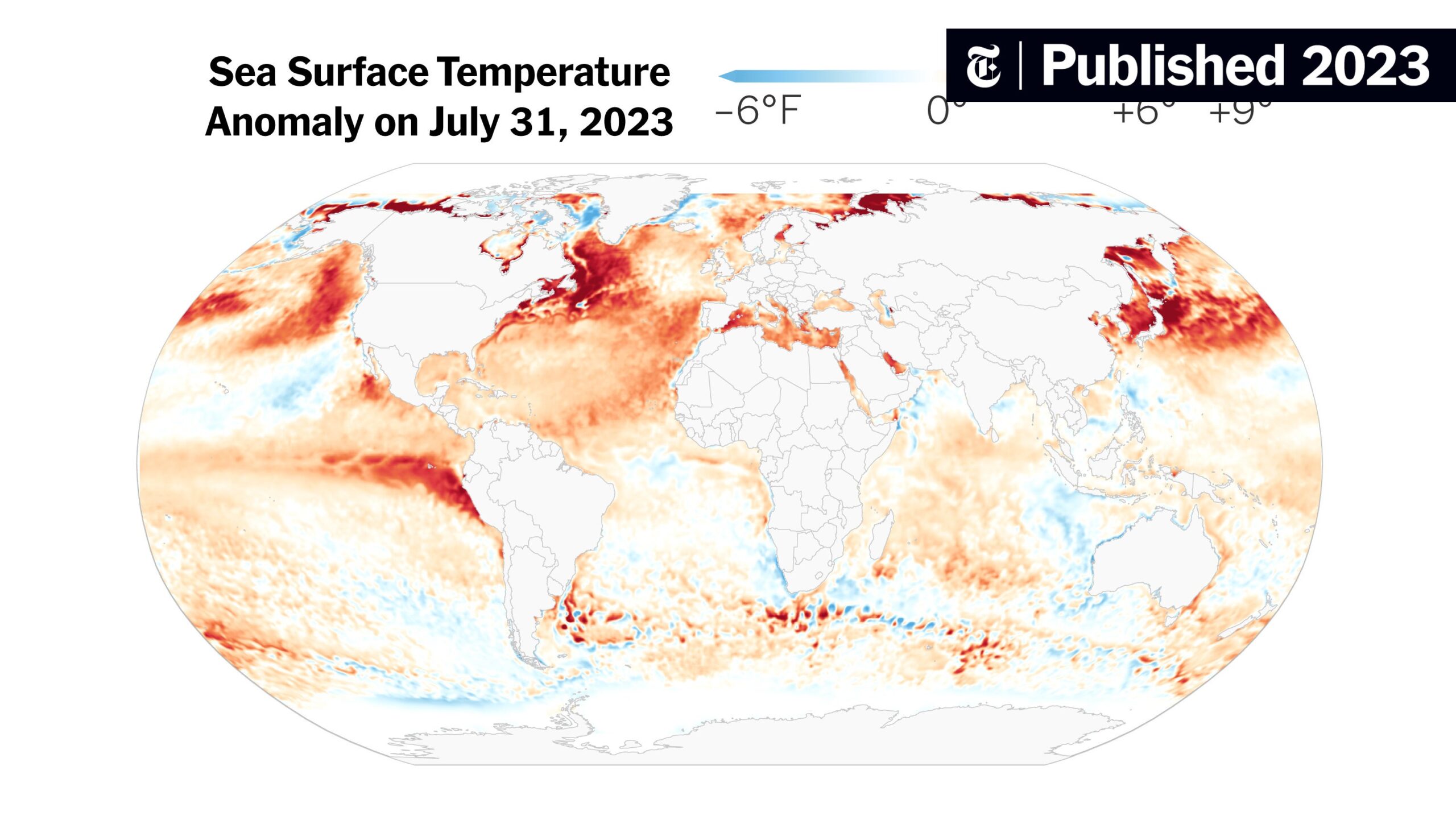 Oceans on the Boil: Global Warming's Grip on Sea Temperatures