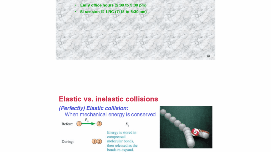 Can Kinetic Energy Be Conserved During Collisions? The Elastic vs ...