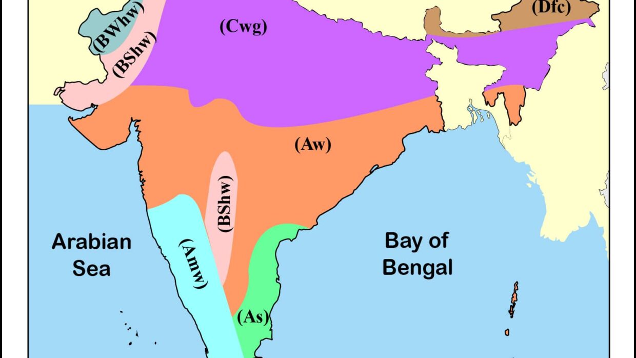 India’s Climate Zones: From Monsoons to Desert Heat