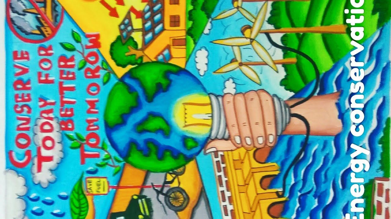 How to Draw a Picture of Energy Conservation: Visual Learning Made Fun