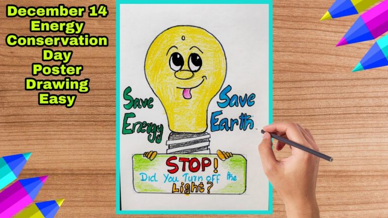 How to Draw Save Energy Conservation: Simple Designs to Spread the Message