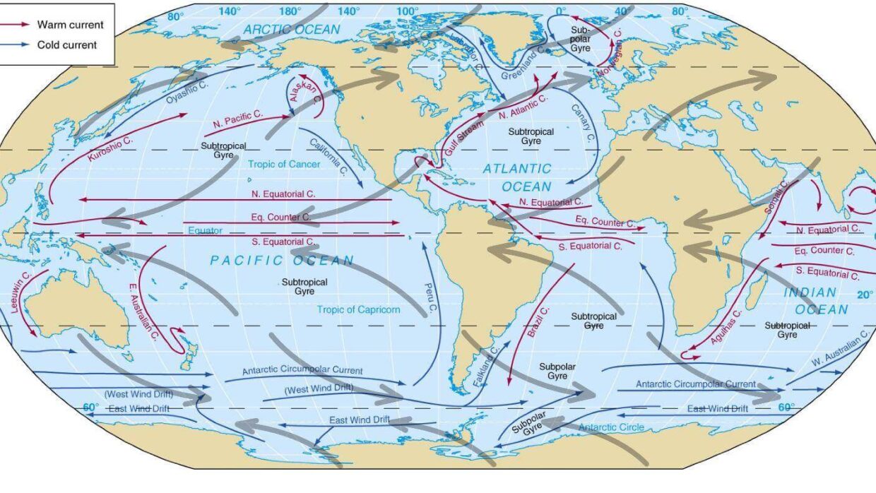 How Do Ocean Currents Influence Global Climate? Explained with Maps