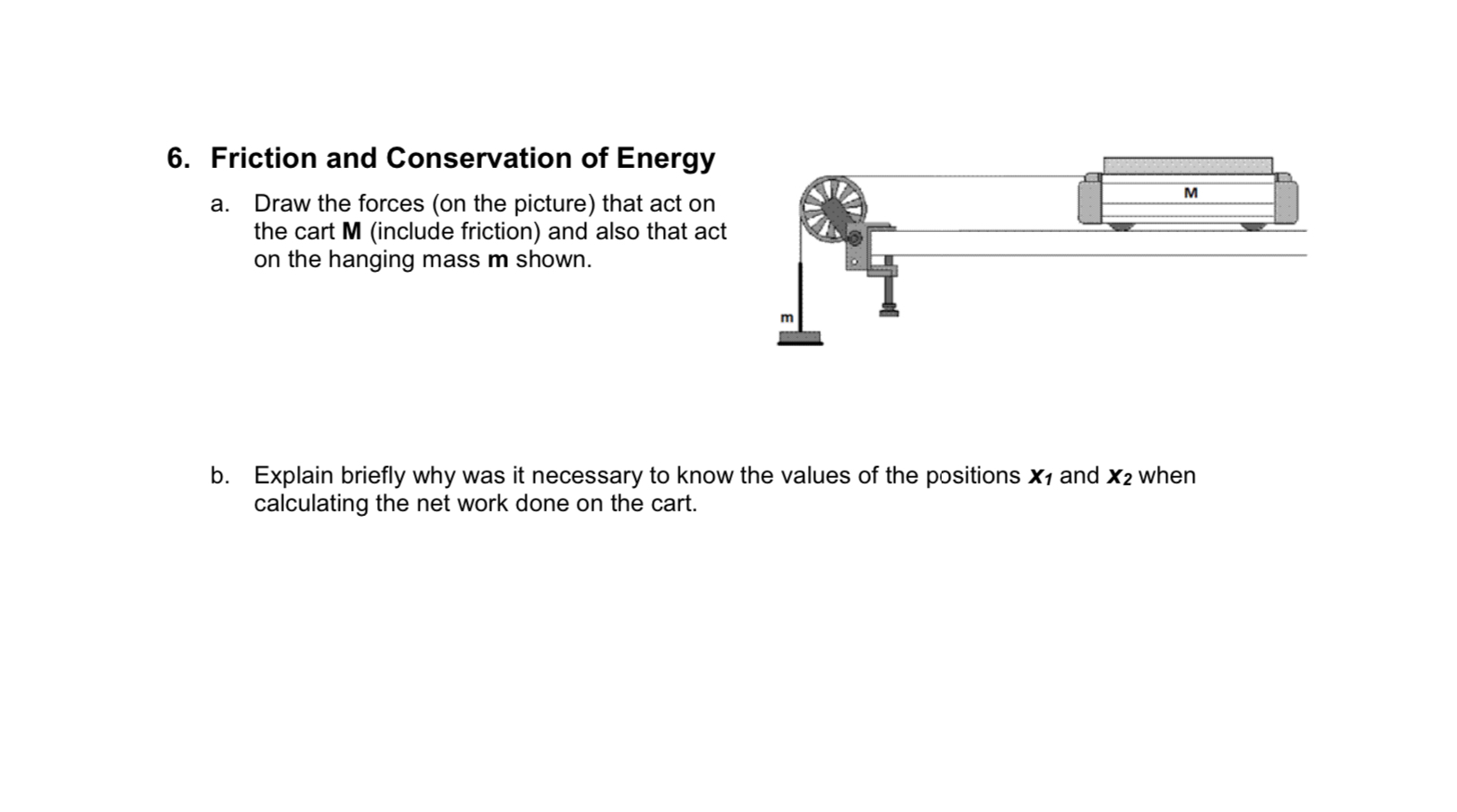 What Happens When You Include Friction in Conservation of Energy?
