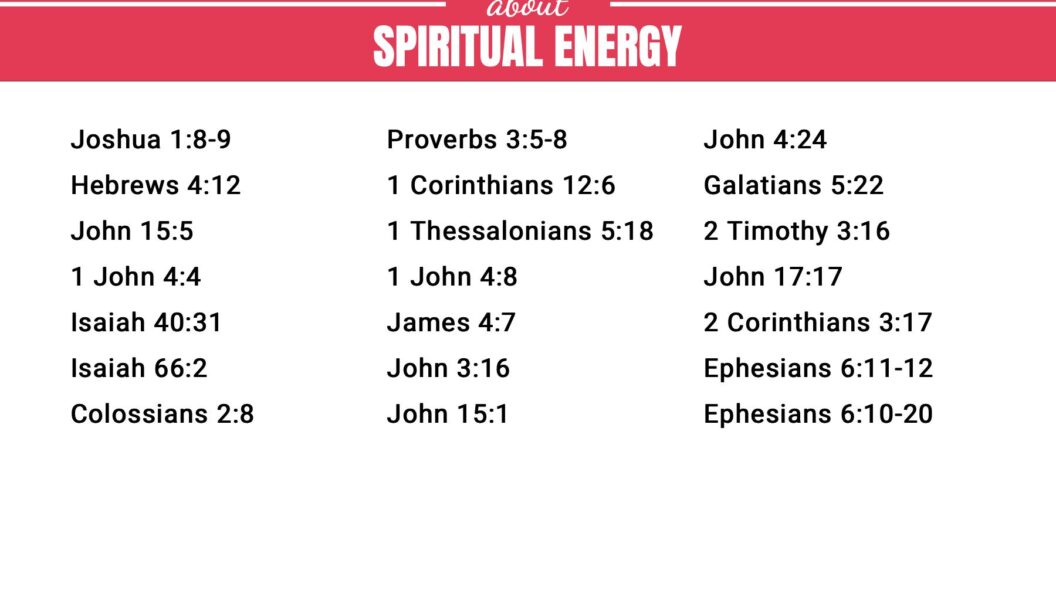 What Does the Bible Say About Energy Conservation? Spiritual Wisdom ...
